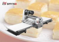 China Commercial Stainless Steel Table Top Type Electric Dough Sheeter Machine For Bakery for sale