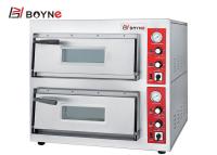 China Commercial Electric Pizza Oven 380V 4.2kW Fast Heating Stainless Steel for Pizzeria for sale
