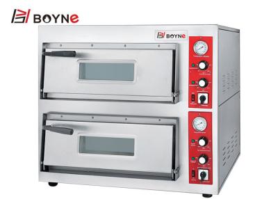 China Commercial Electric Pizza Oven 380V 4.2kW Fast Heating Stainless Steel for Pizzeria for sale