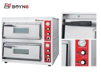 China Commercial Electric Pizza Oven 380V 4.2kW Fast Heating Stainless Steel for Pizzeria for sale