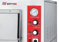 China Fast Heating Baking Pizza Oven Double Deck Pizza Stove Electrical Or Gas Available for sale