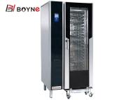 China 20 Layer Electric Combi Oven 380V 34-37kW Stainless Steel Touch Screen Commercial Kitchen for sale