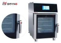China Commercial Electric Touch Sreen  Steam Combi Oven High Efficiency 4 Deck Table Top CE Certification for sale