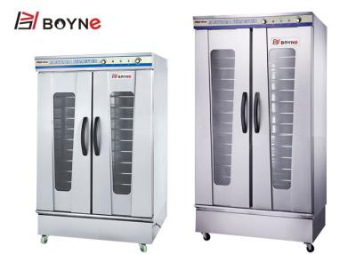 China Two Door Thirty Tray Proofer 30 Trays Bread Fermentation Box For Bakery for sale