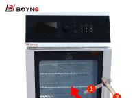 China Commercial Kitchen Cooking Equipment High Effecient LCD Version Electric Combi Oven With Injection for sale