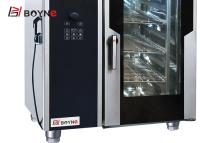 China Electric 6 Trays Steam Combi Oven 380V 12.5kW Stainless Steel with Injection for sale