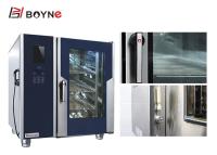 China Electric 6 Trays Steam Combi Oven 380V 12.5kW Stainless Steel with Injection for sale