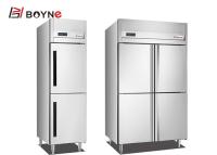 China Commercial Stainless Steel 4 Door Freezer Refrigerator Insert Trays Cabinet 1150mm Air Cooling for sale