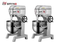 China Commercial Spiral Dough Mixer 20L 220V Stainless Steel Bread Kneading Machine for sale