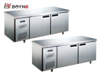China Durable Stainless Steel Air-Cooling Insert Trays Refrigerator Working Bench for sale