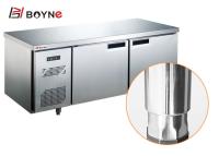 China Durable Stainless Steel Air-Cooling Insert Trays Refrigerator Working Bench for sale