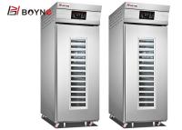 China Commercial Stainless Steel Freezing Retard Proofer 18 36 Trays 220V Movable Fermentation Equipment for sale