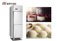 China Four Door Air Cooling Stainless Steel Plate Cabinet 220V for Baking Dough Storage for sale