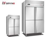 China Four Door Air Cooling Stainless Steel Plate Cabinet 220V for Baking Dough Storage for sale