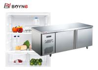 China Western Kitchen Workbench With Back Splash Cooling System Work Table for sale