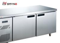 China Stainless Steel Work Table Refrigerator 1200mm 2-8C for Hotel Fast Food Kitchen for sale