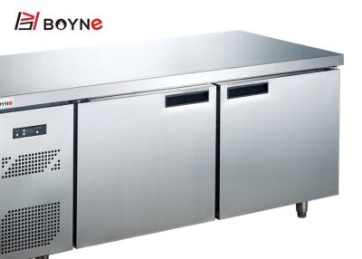 China Stainless Steel Work Table Refrigerator 1200mm 2-8C for Hotel Fast Food Kitchen for sale