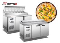 China Restaurant Food Bar Pizza Table Salad Work Bench Western Kitchen Kitchenware for sale