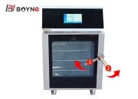 China Commercial 4 Tray Combi Oven 380V Touch Tablet Bread Baking Steamer Multi Function for sale