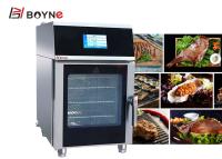 China Commercial 4 Tray Combi Oven 380V Touch Tablet Bread Baking Steamer Multi Function for sale