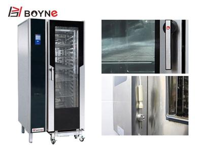 China 20 Trays 304 Stainless Steel Combi Steam Oven 380V 25.7kw Electric Commercial Canteen Restaurant for sale