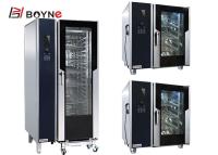 China 20 Tray Combi Oven Boiler Bake And Steam Function For Canteen Hotel Kitchen for sale