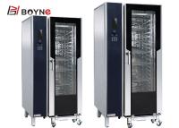 China 20 Tray Combi Oven Boiler Bake And Steam Function For Canteen Hotel Kitchen for sale