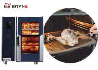 China Chicken Roasting Machine 6 Tray Combi Oven Boiler steaming and baking for sale