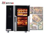 China 10 Tray Electric Combi Oven Steaming And Baking Multi Function For Kitchen for sale