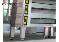 China 22.65kw Floor type Commercial Bakery Oven Three Deck 9 Plate for sale