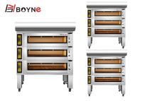China 22.65kw Floor type Commercial Bakery Oven Three Deck 9 Plate for sale