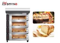 China Stainless Steel Commercial Bakery Kitchen Equipment 4 Deck Oven for sale