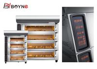 China 1.2mm Stainless Steel Commercial Touch Screen Oven 8 Trays 380V 30.4KW Bakery Equipment for sale