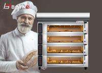 China 1.2mm Stainless Steel Commercial Touch Screen Oven 8 Trays 380V 30.4KW Bakery Equipment for sale