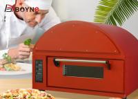 China Commercial Single Layer Electric Pizza Oven 4.2kW 380V with Viewing Door and Adjustable Thermostat for sale