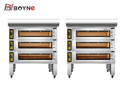 China 380V Commercial Bakery Kitchen Equipment 3 Deck 6 Trays Bread Oven for sale
