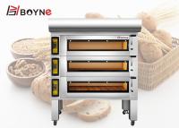 China 380V Commercial Bakery Kitchen Equipment 3 Deck 6 Trays Bread Oven for sale
