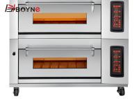 China 16.65kW 380V Commercial Electric Oven Three Deck Six Trays Stainless Steel Bakery Equipment for sale