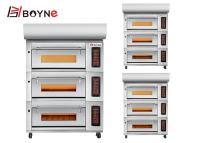 China Stainless Steel Commercial Bakery Kitchen Equipment Three Deck Oven for sale