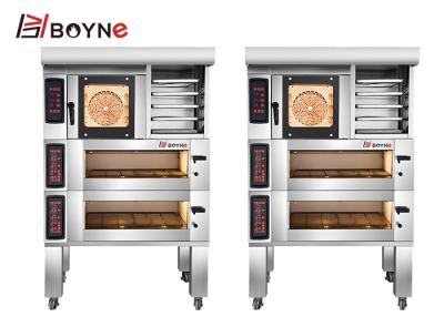 China 4 Pans Hot Air Circulating Electric Oven 380V 16.65KW with 4 Trays for sale
