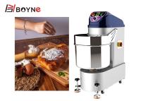 China Commercial Spiral Dough Mixer Machine 304 Stainless Steel 20L Bowl 1.5kw for sale