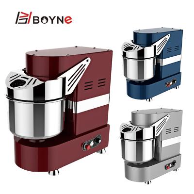 China Stainless Steel Dual Action Dough Mixer 5L to 60L Bowl Capacity 220V Commercial Bakery for sale