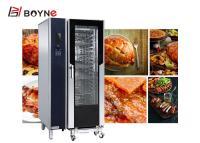 China 20 Trays 304 Stainless Steel Electric Combi Oven 380V 25.7kw for Professional Kitchen for sale