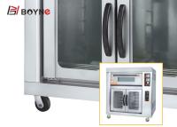 China 6.8kW Stainless Steel Single Deck Electric Oven 6 Trays Proofer 920x700x1100mm for sale