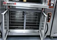 China 6.8kW Stainless Steel Single Deck Electric Oven 6 Trays Proofer 920x700x1100mm for sale