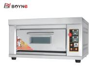 China Commercial Electric One Tray Bakery Deck Oven 4.8kW 220V Mechanical Timer 300°C for sale
