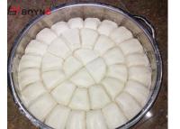 China Semi Automatic 36pc Pizza Dough Press Machine 0.75kw Dough Divider and Rounder for sale