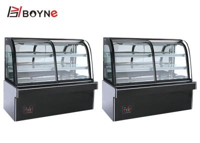 China Commercial 3 layer front door cake showcake display with marble base. for sale