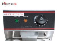 China Commercial Single Tank Fryer 6L 6000W for French Fries Potato Chips Snacks for sale