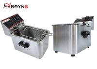 China Commercial 4L Stainless Steel Electric Fryer 2500W 220V for Restaurant Snack Bar for sale